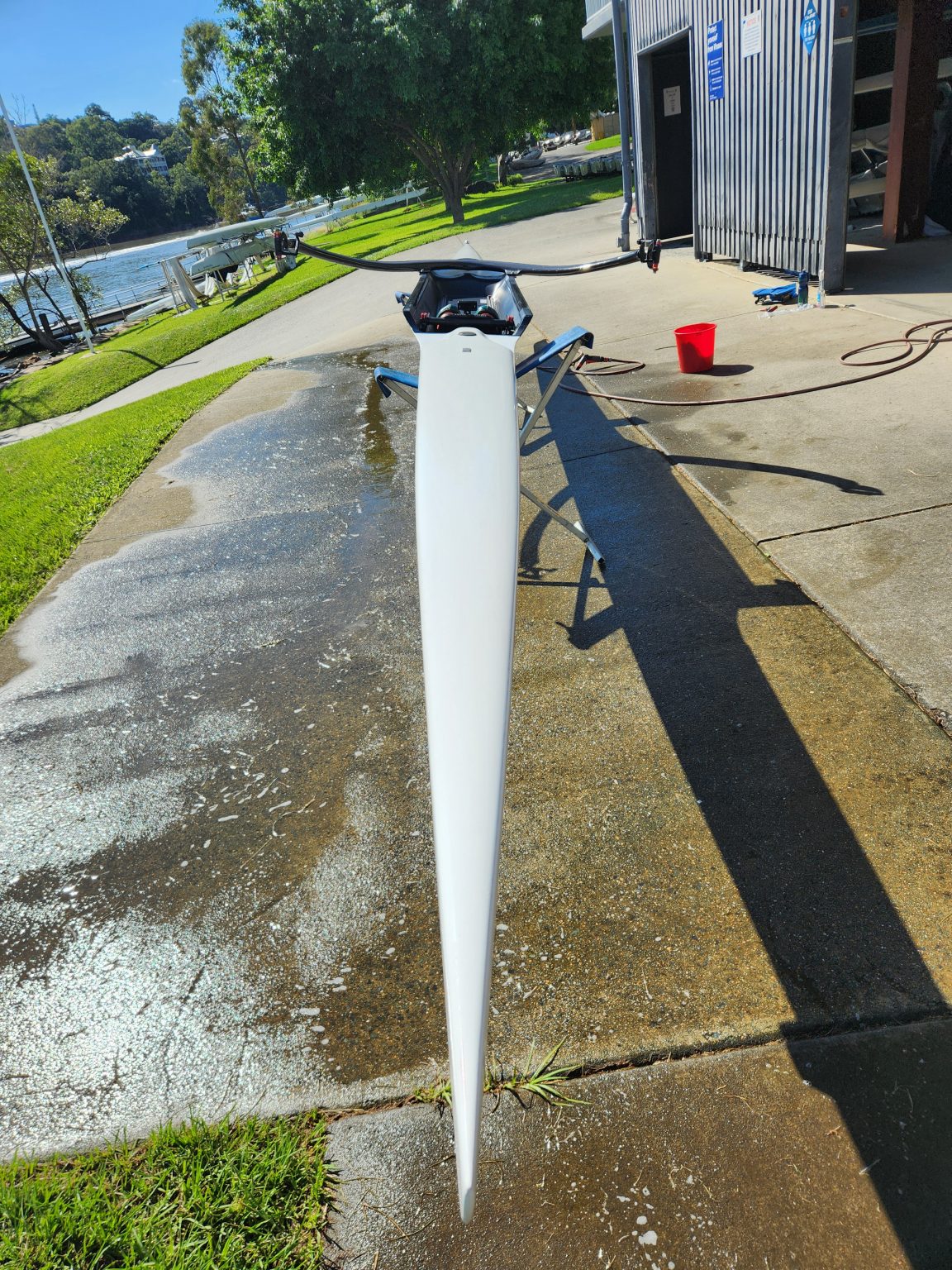 2015 Wintech Medallist with Cobra Carbon Bow Wing Men’s Racing scull ...